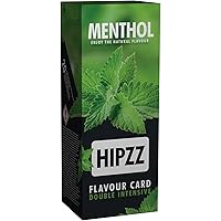 100 x Hipzz Aromakarten/Aroma Cards Menthol + ein Keyring: Amazon.de ...