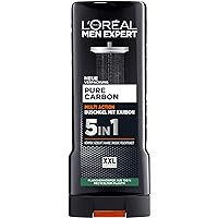 L'Oréal Paris Men Expert 5in1 Duschgel für Männer, Zur Reinigung von Körper, Haar und Gesicht ...