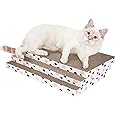 ComSaf Cat Scratcher Cardboard, 43 x 26 cm Large Size Cat Scratcher ...