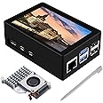 GeeekPi 3.5 inch HDMI Touch Screen with Case for Raspberry Pi 5, with ...