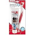 Beaphar Toothbrush and Toothpaste Kit, 100g : Amazon.co.uk: Pet Supplies