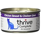 Thrive Cat Food Complete Chicken and Turkey, Pack of 6: Amazon.co.uk ...