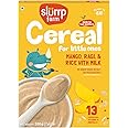 Buy Slurrp Farm Baby Cereal, Ragi, Rice and Banana with Milk, Instant ...
