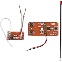 Electronic Spices 4CH RC remote control 27MHz circuit PCB transmitter ...