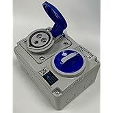 Commando Type Professional Quality Interlocked switched Socket,32A ...