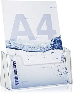 VITAdisplays Table Brochure Stand Flyer Stand Brochure Holder ...