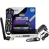 LRIPL Set Top Box Free Dish Without Antenna Wi-Fi Enabled- IPTV Box for TV MPEG-4 Setup Box hd ...