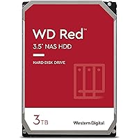 WD Red 3TB 3.5 Inch NAS Internal Hard Drive - 5400 RPM - WD30EFRX ...