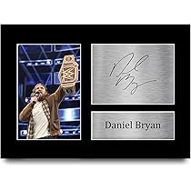 Daniel Bryan Senza Logo Mens WWE Authentic Wear Daniel Bryan No No No