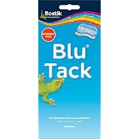 Bostik Blu Tack, Multipurpose Reusable Adhesive, Clean, Safe & Easy to ...