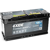 Amazon.fr : EXIDE Premium EA1000 Batterie de Voiture 100Ah 900A