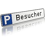 Schild Parkplatz Besucher/Besucherparkplatz aus Aluminium ...