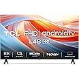 TCL 101 cm (40 inches) Metallic Bezel-Less Full HD Smart Android LED TV 40L4B (Black) : Amazon ...