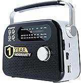 iBELL FM730BT Portable FM Radio with Bluetooth Speaker,Head Phone Jack ...