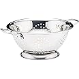 KitchenCraft KCTWHCOL24 Metal Colander with Feet and Handles, Stainless ...