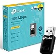 TP-LINK WiFi Dongle 300 Mbps Mini Wireless Network USB Wi-Fi Adapter for PC Desktop Laptop ...