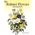 Redoute Roses Colouring Book (Dover Nature Coloring Book): Amazon.co.uk ...