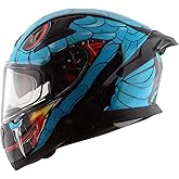 Axor Apex Venomous ISI ECE DOT Certified Full Face Dual Visor Helmet ...