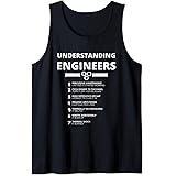 Understanding Engineers - Funny Sarcastic Engineering Gift T-Shirt : Amazon.co.uk: Clothing