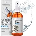 Colloidal Silver Antiseptic Spray All-in-1 Treatment: Dogs & Cats Skin ...