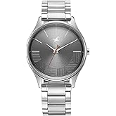 Fastrack Stunners Quartz Analog White Dial Silver Metal Strap Watch for ...