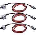 iTellzone 2 Pin SW PC Power Cable on/Off Push Button ATX Reset Desktop ...