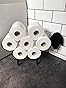 DanDiBo Wc-rolhouder, zwart, metaal, schaap, staand : Amazon.nl ...