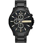 Armani Exchange Stainless Steel Analog Black Dial Men's Watch-Ax2458 ...