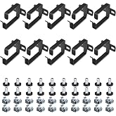 6 Pcs 1U Vertical Server Rack Cable Management Brackets, Cable Manager ...