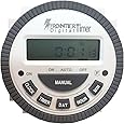 Frontier TM619H2 Digital Timer Programmable Time Switch with LCD 4 Pin ...