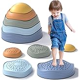 Kids Balance Stepping Stones 5PCS Non-Slip Stepping Stones Stackable ...