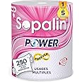 Sopalin Power - Essuie-tout Multi-usages – x1 Rouleau Power=5 Rouleaux ...