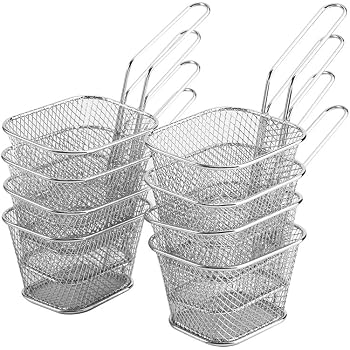 Mini Chip Serving Baskets (Set of 4): Amazon.co.uk: Kitchen & Home