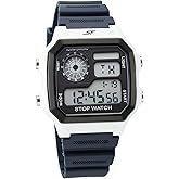SF Hexa Digital Dial Unisex Watch with Polyurethane Strap-77122PP02 ...