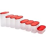Buy Signoraware Modular Oval Plastic Container Set, 1.7 Litres, Set of ...