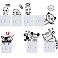 Buy Techgifti™ Hi Panda Switch Board Sticker Wall Sticker, Baby Room ...