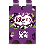 Ribena Blackcurrant Juice Drink 500ml - Multipack of 12 | Real Fruit ...