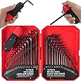 LOZAGU 35-Piece Allen Wrench Sets Metric and Standard Hex Key Set ...