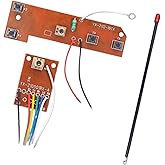 Electronic Spices 4CH RC remote control 27MHz circuit PCB transmitter ...