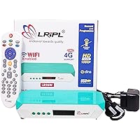 LRIPL Set Top Box Free Dish Without Antenna Wi-Fi Enabled- IPTV Box for ...