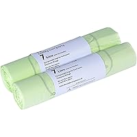 The Caddy Company 7 Litre Tie Handle Compostable Kitchen Caddy Liners ...