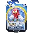 Sonic The Hedgehog Action Figure 2.5 Inch Knuckles Collectible Toy,Red ...