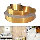 Golden Strips for Wall, 50 Meters Golden Tape for Wall Decoration ...