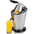 LEBENLANG Spremiagrumi elettrico 600W - Cono in acciaio inox & senza ...