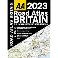 AA Road Atlas Britain 2023 Spiral Bound (AA Road Atlas Britain) (Road ...