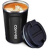 FYting Mug isotherme,Thermos Café,Thermos Isotherme,Doublure En Acier Inoxydable + Double Bec ...
