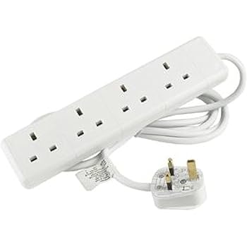 Pro Elec PL09184 10m 4 Way Gang Mains Power Extension: Amazon.co.uk ...
