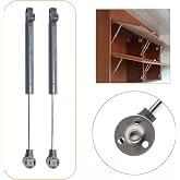 EBCO Pro Lift Soft Close Hydraulic Gas Spring (Silver, 100N) - 1 Pair ...
