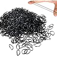 Hanyousheng Elastiques Cheveux, 1100 Pièces Petit Elastique Cheveux ...