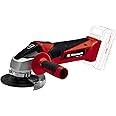 Einhell 4431130 Cordless Angle Grinder (18 V, 8500 rpm, Maximum Cutting ...